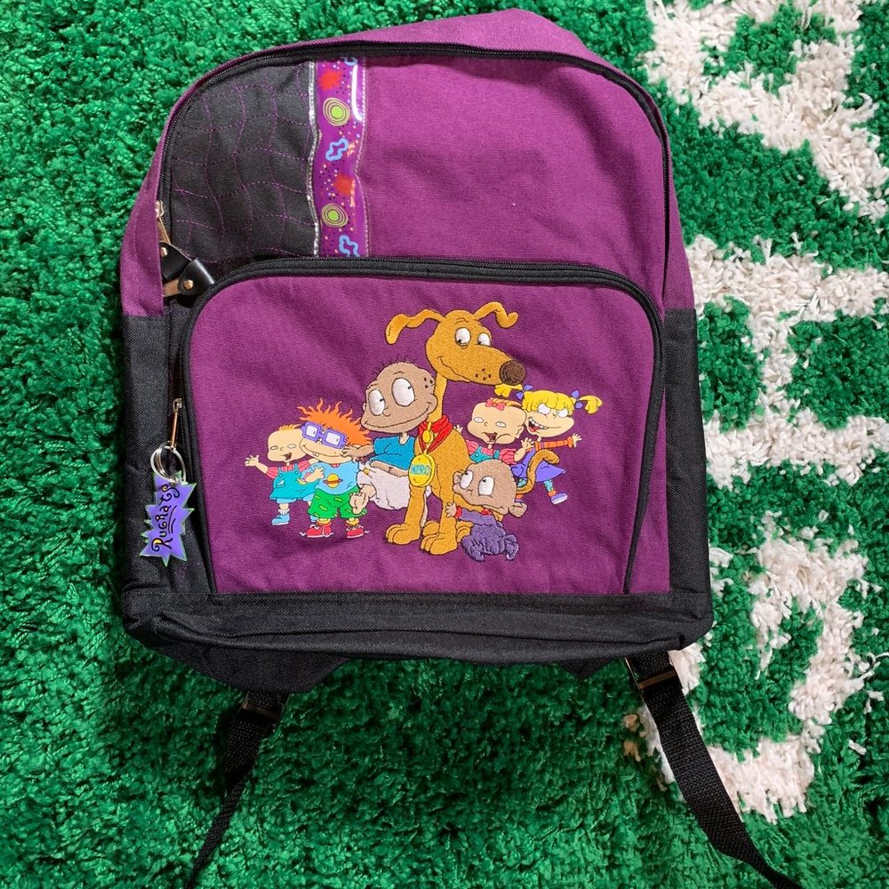 Vintage Rugrats Purple Backpack - Gem
